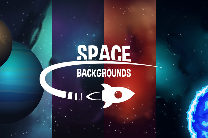 Parallax Space Backgrounds by Free Game Assets (GUI, Sprite, Tilesets)