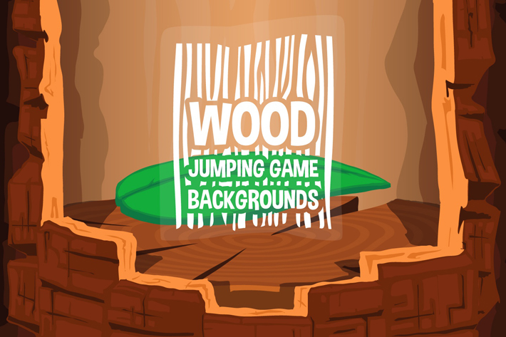 Jumping 2D Backgrounds by Free Game Assets (GUI, Sprite, Tilesets)