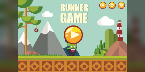 Runner Game Assets by Free Game Assets (GUI, Sprite, Tilesets)
