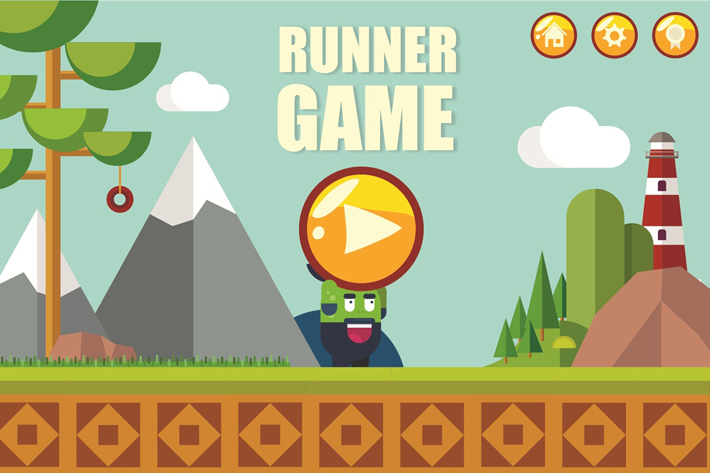 Runner Game Assets by Free Game Assets (GUI, Sprite, Tilesets)