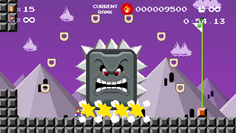 Level UP - Mario's Minigames Mayhem by BookwormKevin, Roombie
