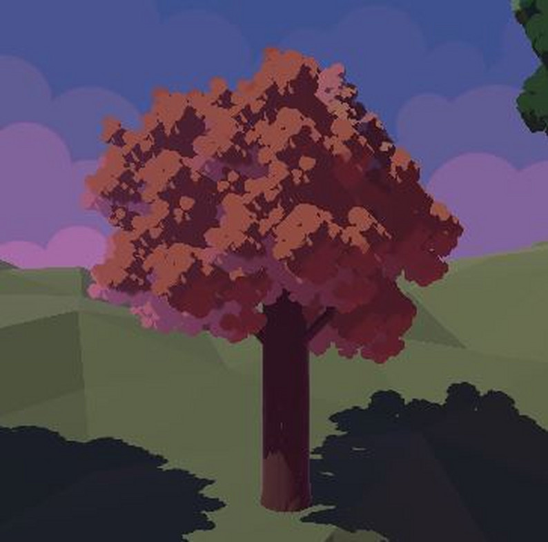 Ghibli Style Trees by EOneT