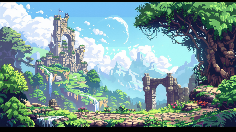 Battle / RPG Backgrounds by GNDLF The Maker