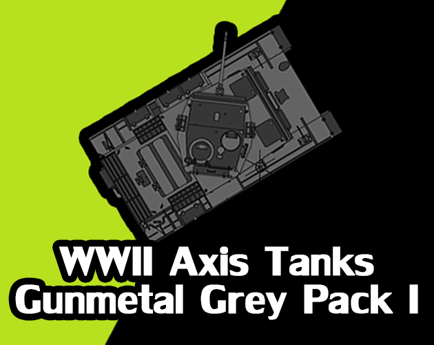 2D Axis Tanks - Gunmetal Pack I by JP Damstra