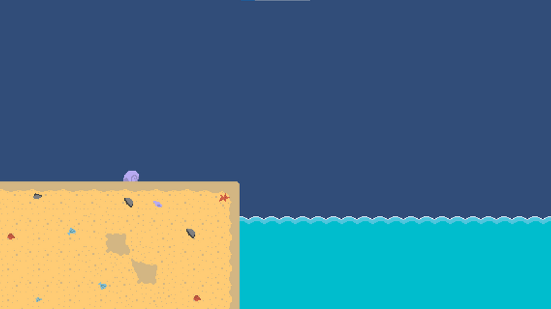 Coral Beach 2D 32x32 Pixel Art Tileset by sporge