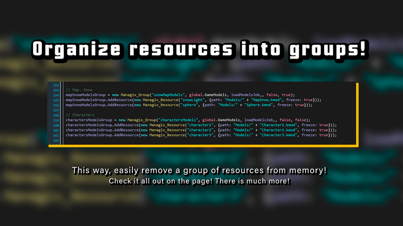 Managix - Async Memory Manager by Foxy Of Jungle