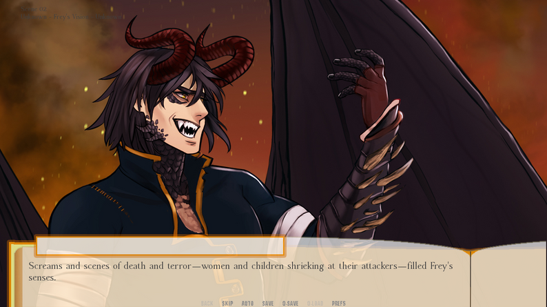 Dragon Tribe the Visual Novel Demo by TavaYachi