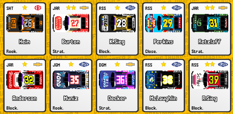 Draftmaster 2 - Nascar Xfinity 2024 mod by ElMau71h