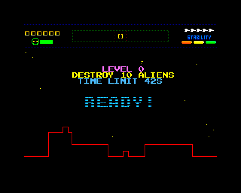 Starblaster (ZX Spectrum Next 2.08+) by Kevman3D