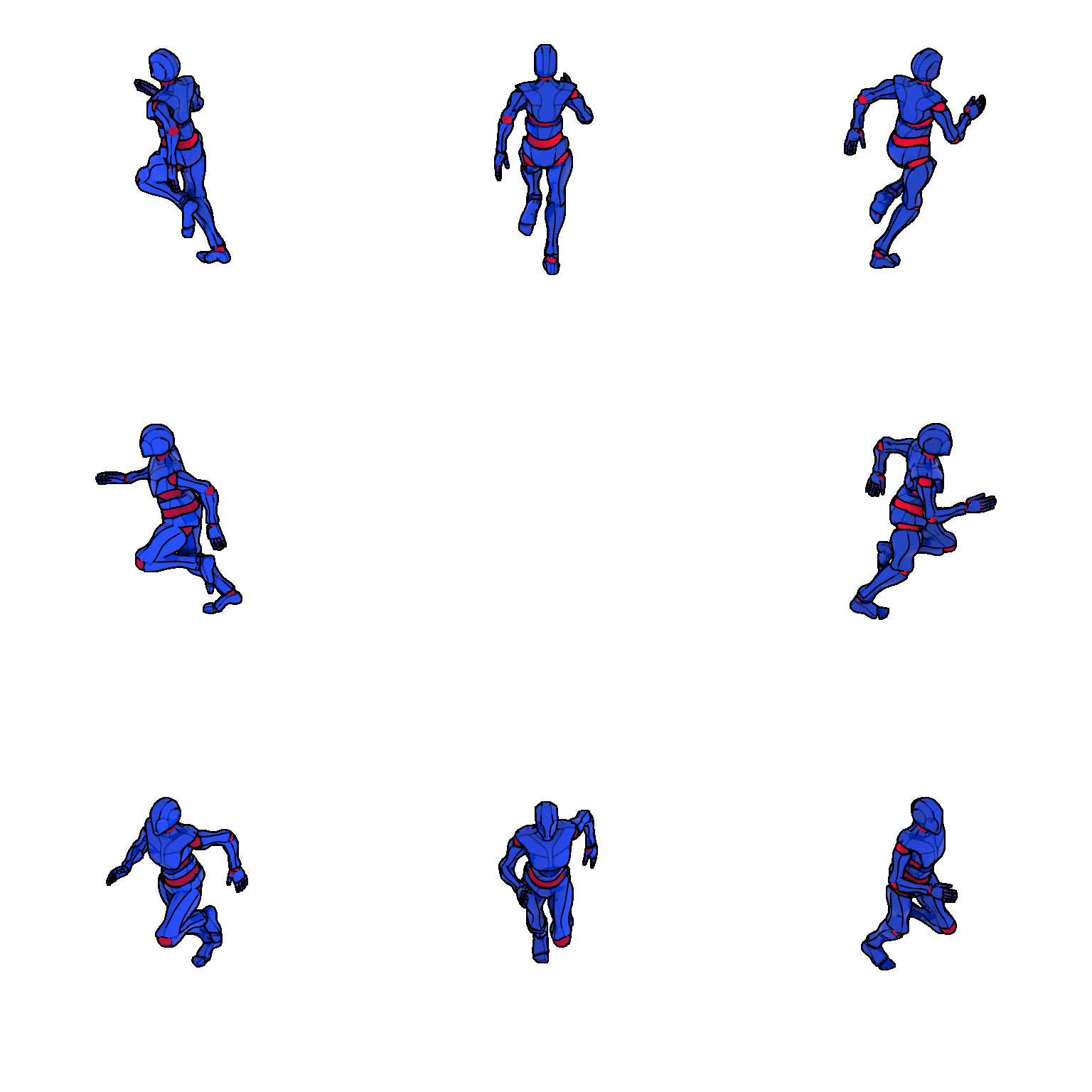 8 Directions Render Plugin for Blender by AUTeddy