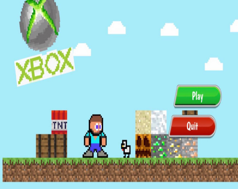 Minecraft 2D Platformer Demo by NostalgicAubrey