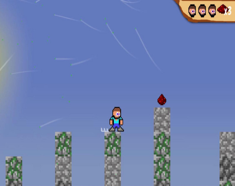 Minecraft 2D Platformer Demo by NostalgicAubrey