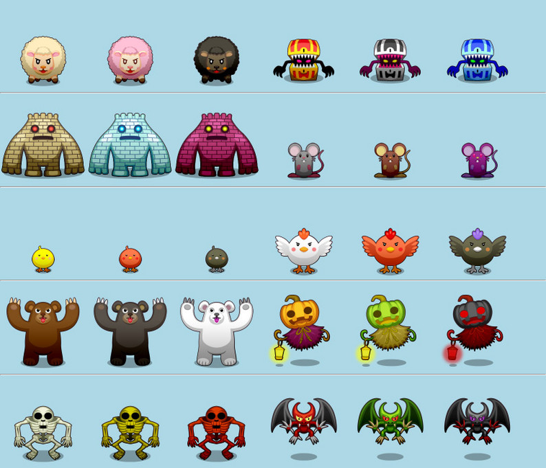 FREE RPG Monster Pack by Pipoya