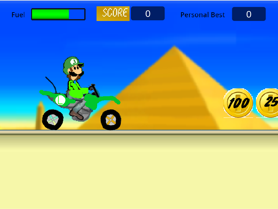 Super Mario hill climb racing by SuprnovaGames