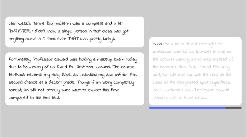 The Makeup Exam by Noid