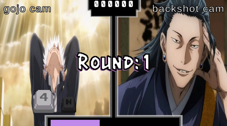 Satoru Gojo Backshot Simulator by Niblet