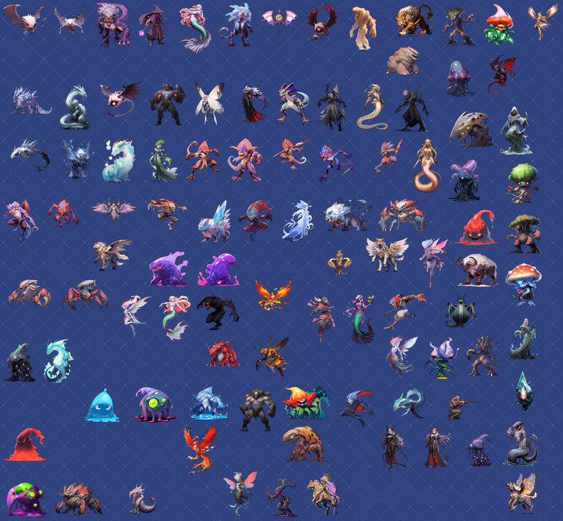 Monsters Mega Pack [+Updates, PNGs] by BattleInkMaps
