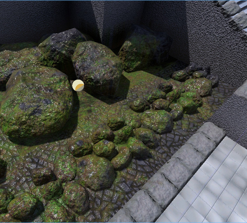 3d tileset, modular street and rocks by Game Gland