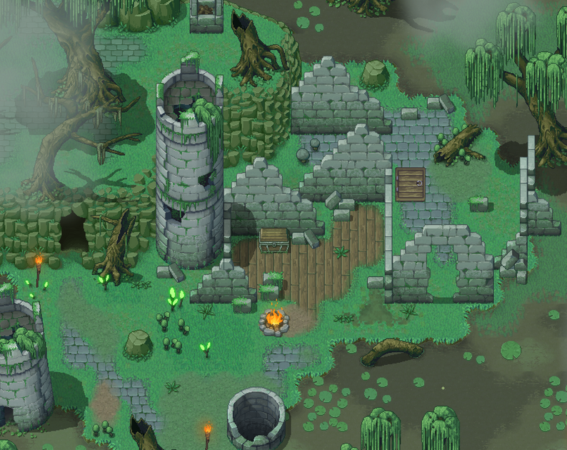Winlu Fantasy Tileset - Swamp by WinLu