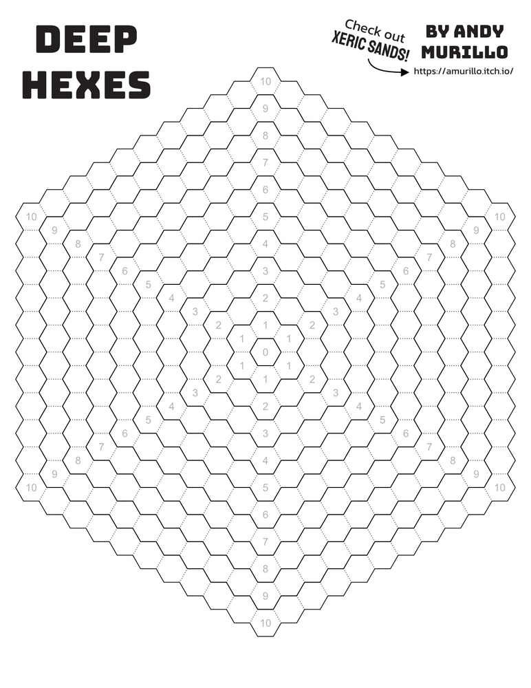 Deep Hexes by Andy Murillo