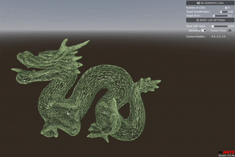 GLTF Mesh Optimizer Tool by Antz