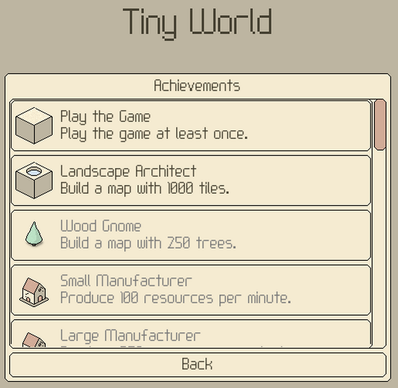 Tiny World by mlange-42