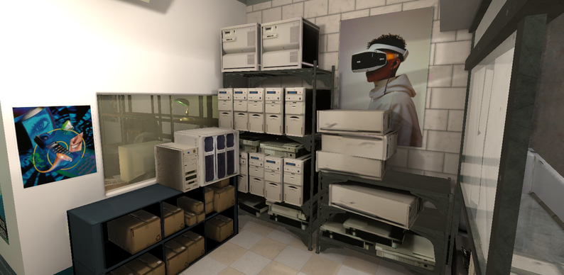 Retro Sci-fi Computer Asset Pack by BTL games