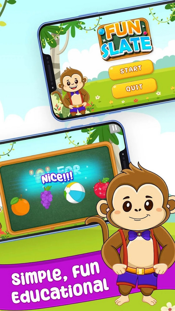 Fun Slate: Kids Learning Game by True Form Games Pvt Ltd