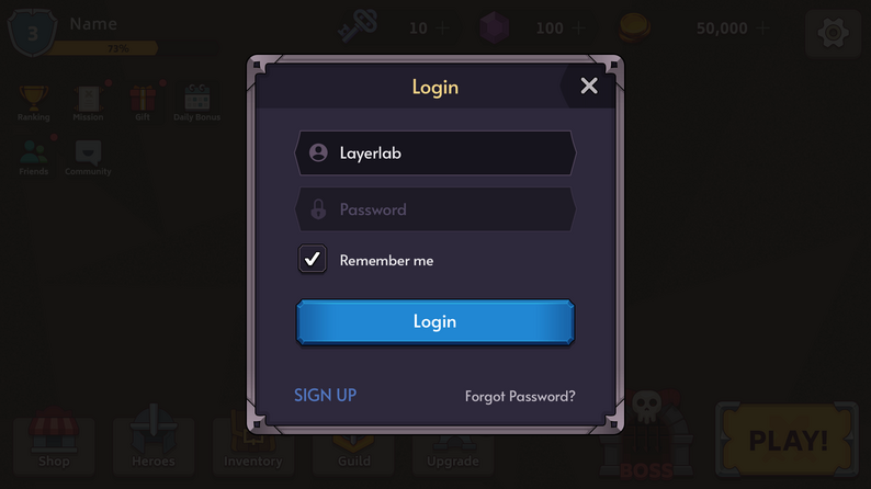 GUI Pro - Fantasy RPG by LAYERLAB