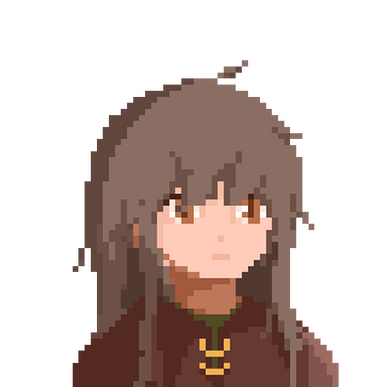 Pixel Character Face by MaticeCat