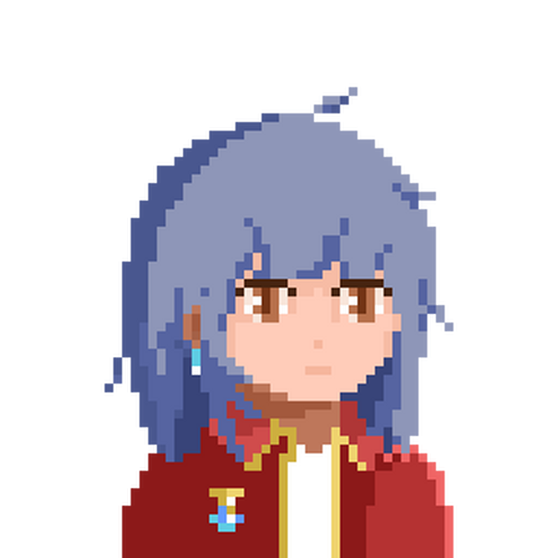 Pixel Character Face by MaticeCat