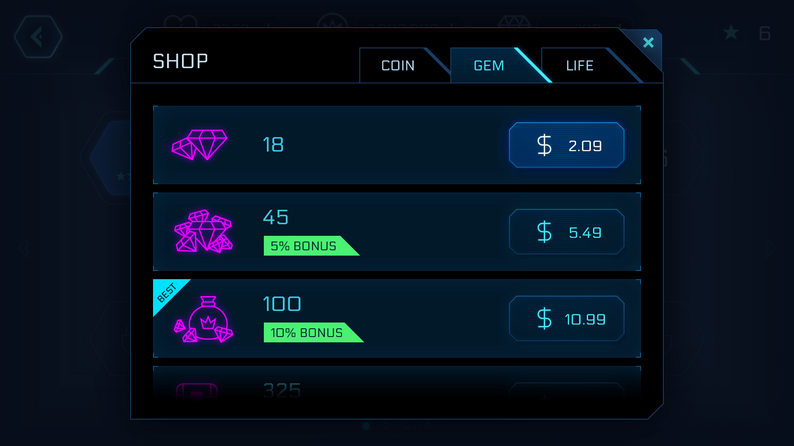 GUI - SciFi Blue by LAYERLAB