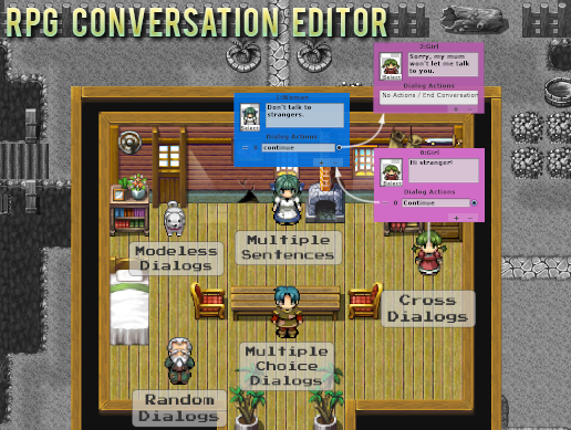 RPG Conversation Editor by creativespore