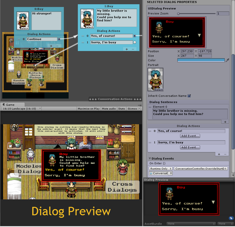 RPG Conversation Editor by creativespore