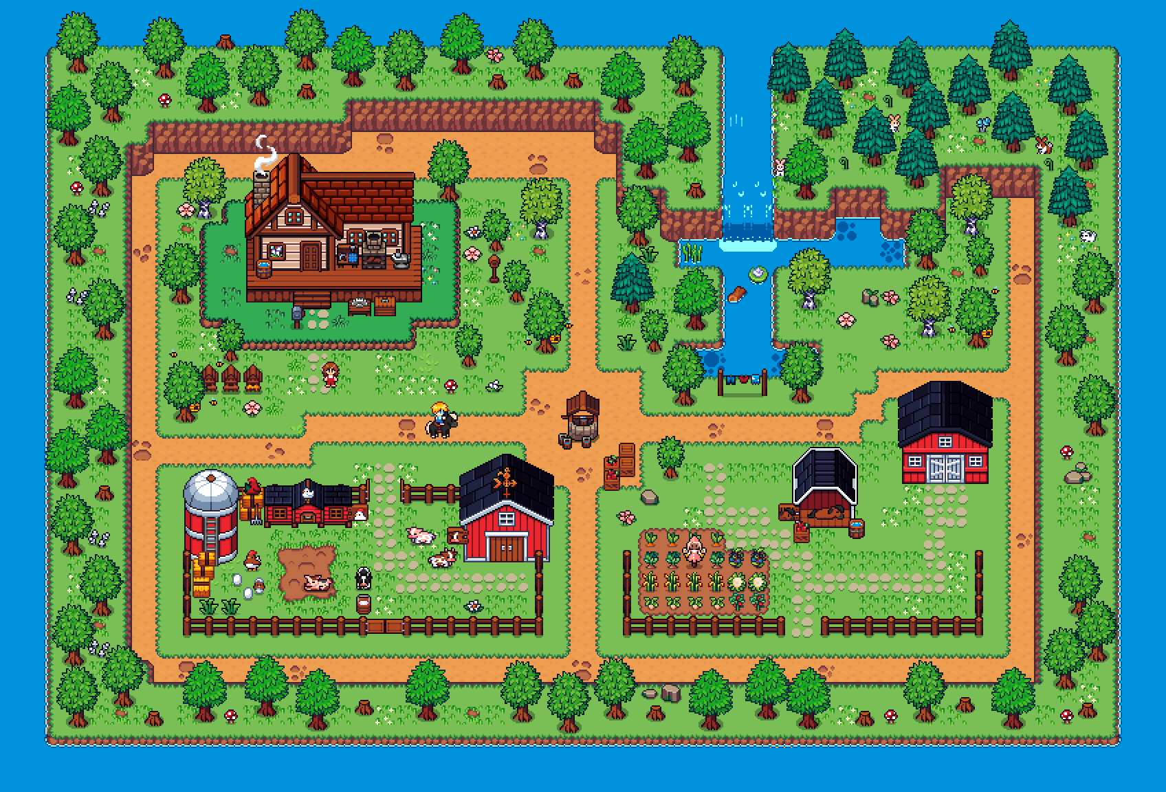 Tiny Farm RPG - Asset Pack [16x16] by Emanuelle