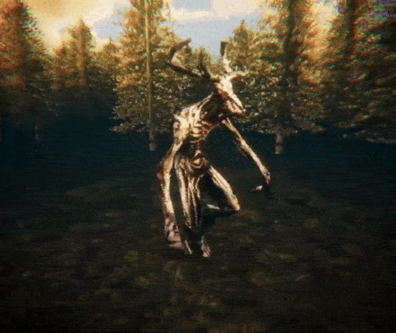 PSX Elk Demon by Retro Spud