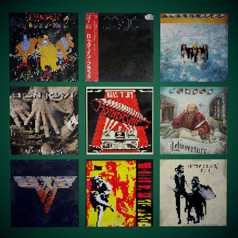 PSX PS1 Vinyl Records/Covers Low Poly - Free Asset Pack! by Stay Retro