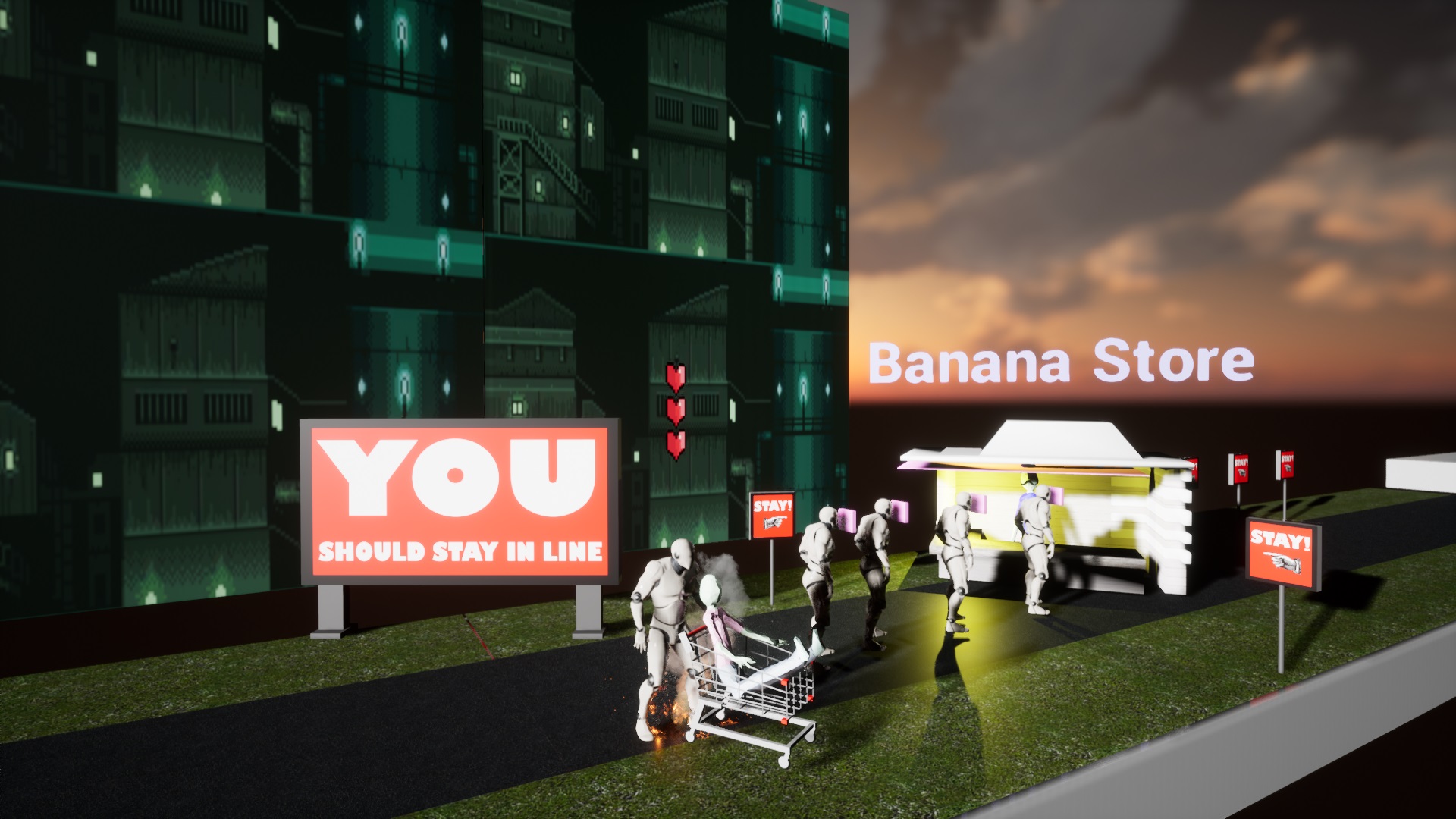 Trolley Boy (UbisoftGameJam 3.0) by Vitalii Zavoloka