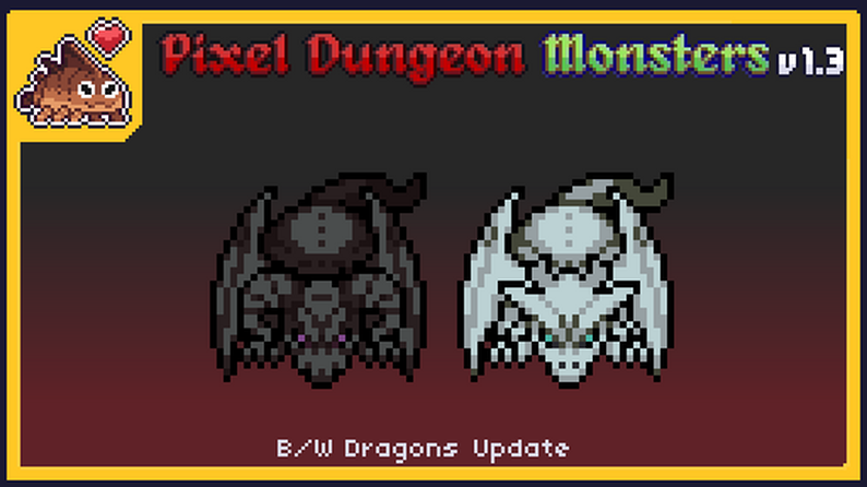 Pixel RPG Dungeons Monsters HUGE Collection 16x16 by Beowulf