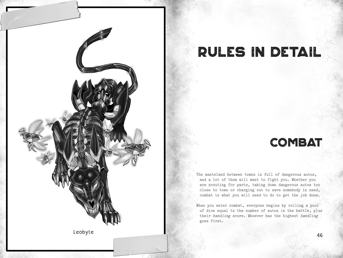 Autostede: Neon Badlands by Kettle and Clock