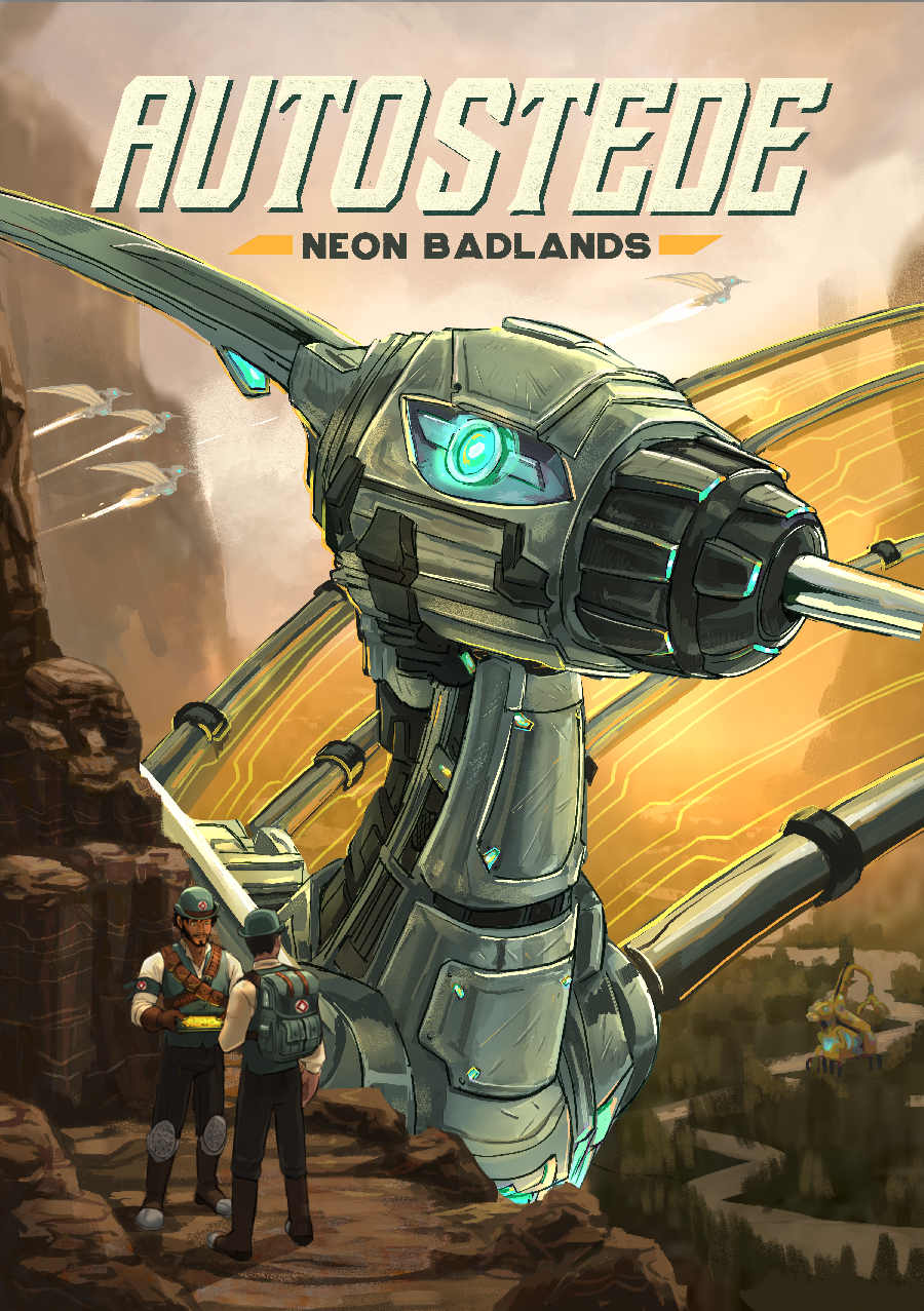 Autostede: Neon Badlands by Kettle and Clock