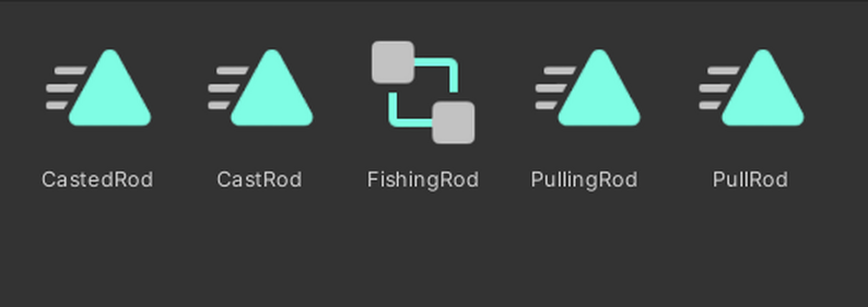 Animated Fishing Rod ( with Rope/String ) by Mike-Schvedov