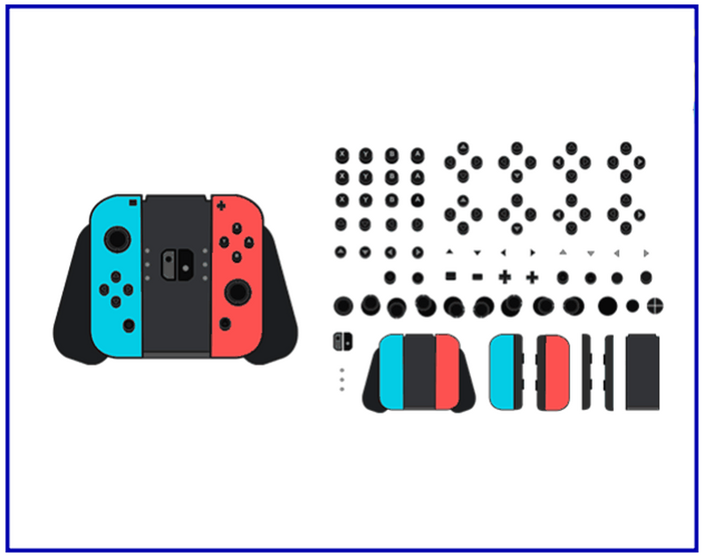 Switch Controller Keys UI by VerzatileDev