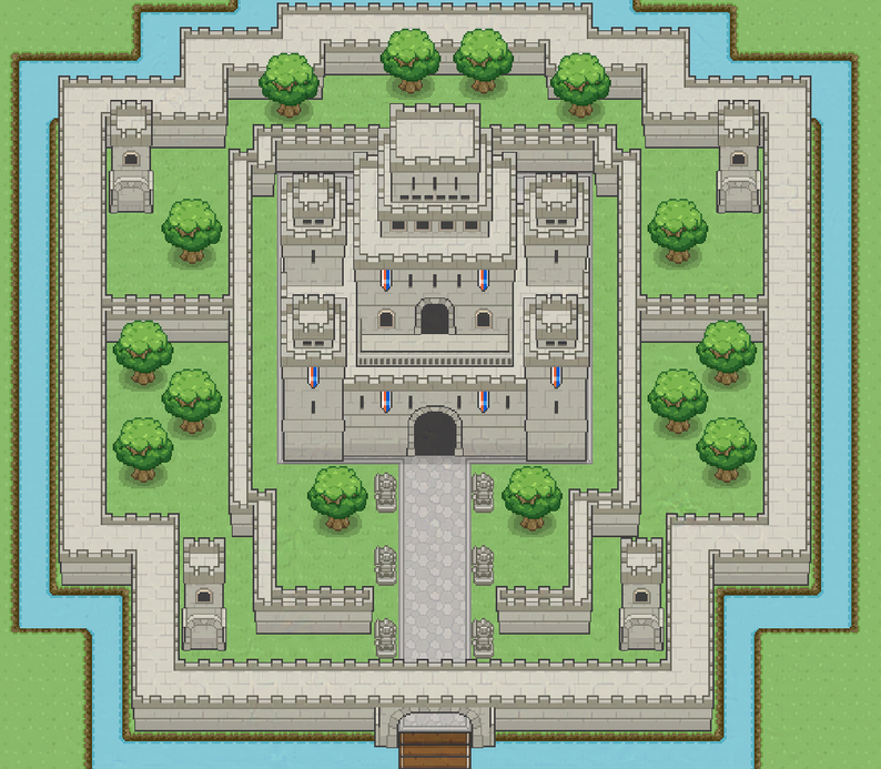 RPG Asset: Buildings Tileset Pack - Generic Medieval by VectoRaith