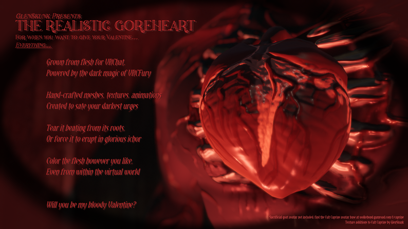 The Realistic Goreheart by GlenSkunk