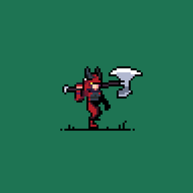 2D Ninja Boss Character Sprite | The Ninja Series by MOMONGA