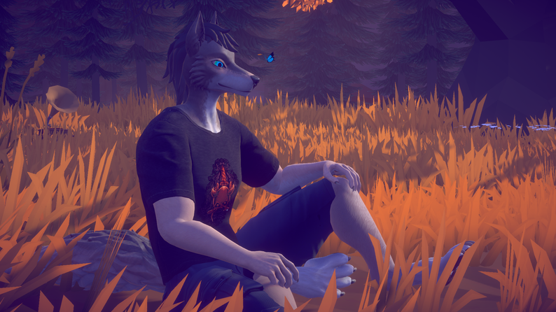 PsiCorpVR - Wolf Avatar [VRC, PC] by PsiCorpVR