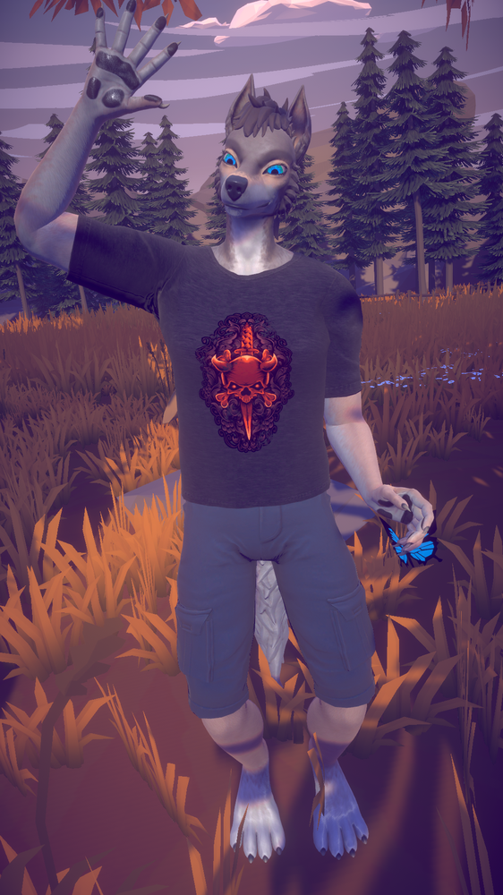 PsiCorpVR - Wolf Avatar [VRC, PC] by PsiCorpVR