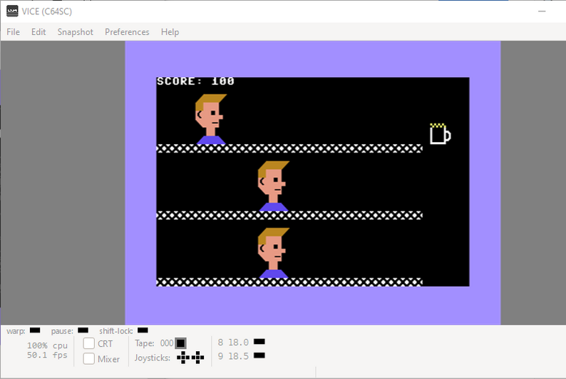 Beer on tap (Commodore 64) by Sioban by BASIC 10Liner