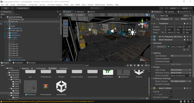 poppy playtime 3 mobile source code Unity editor by Firugamer studio